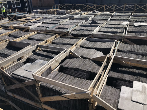 Transport and Delivery Cost of Slate